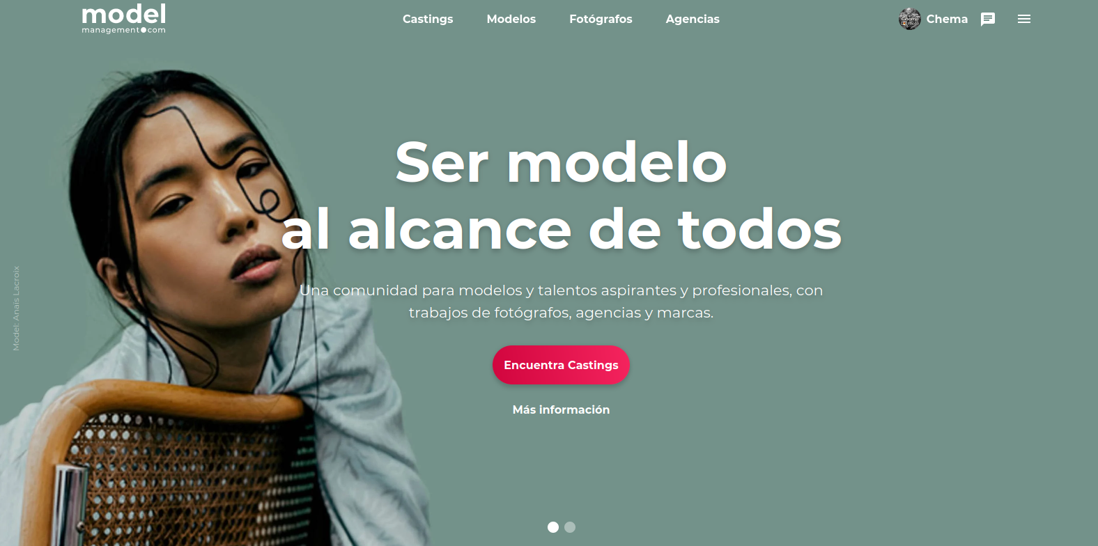 Descuento 30% ModelManagement.com - Chema Photo